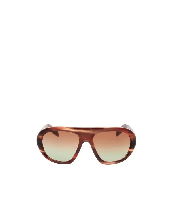 Prada Oversized Pilot Sunglasses - Multicolor
