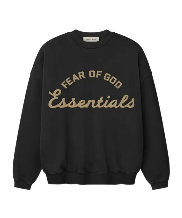 Fear Of God Crewneck Sweatshirt - Faded Black