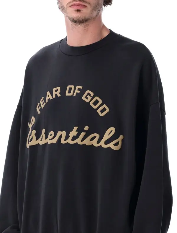 Fear Of God Crewneck Sweatshirt - Faded Black
