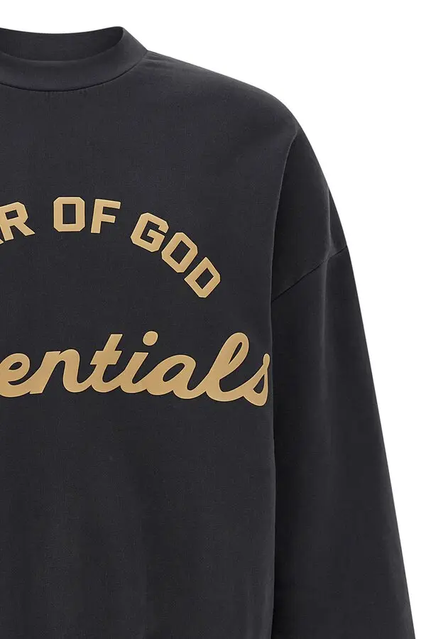 Fear Of God Crewneck Sweatshirt - Faded Black