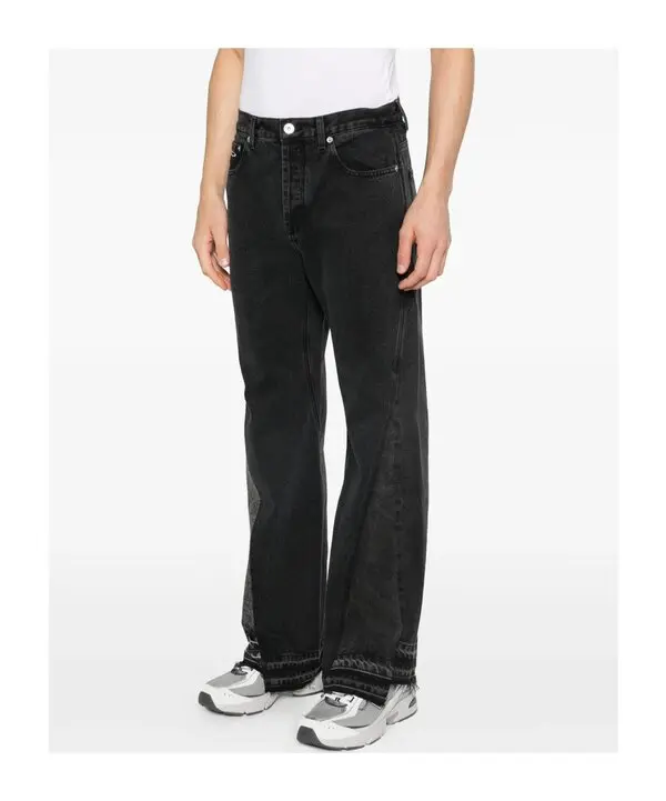 GALLERY DEPT. Twisted Wide Leg Jeans