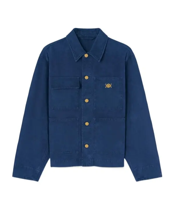 Versace Overdyed Carpenter Denim Jacket