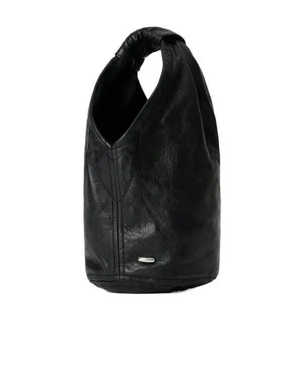 Our Legacy Ruched Handle Wristlet Bag