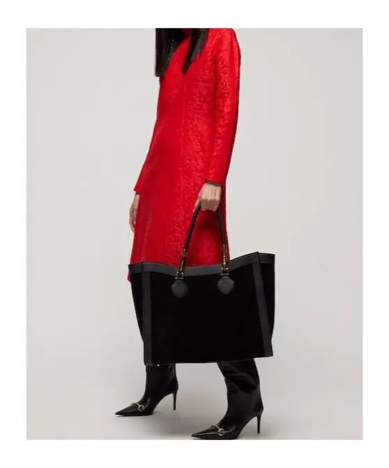 Gucci Floral Wool Brocade Dress