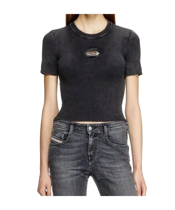 DIESEL® M-anchor-a-ss" Short Sleeve Jumper