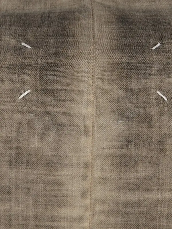 MAISON MARGIELA Double-breasted Vintage Effect Blazer - Camel