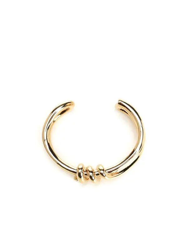 MAISON MARGIELA Knotted Cuff Bracelet - Yellow