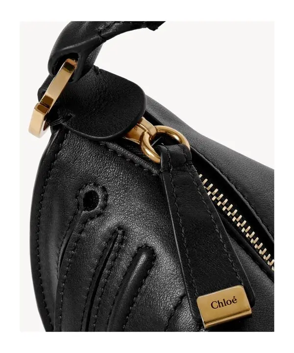 Chloé Mini Marcie Shoulder Bag - Black