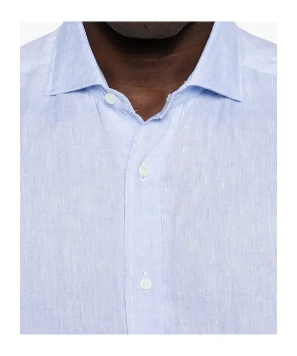 Brunello Cucinelli Linen Shirt - Blue