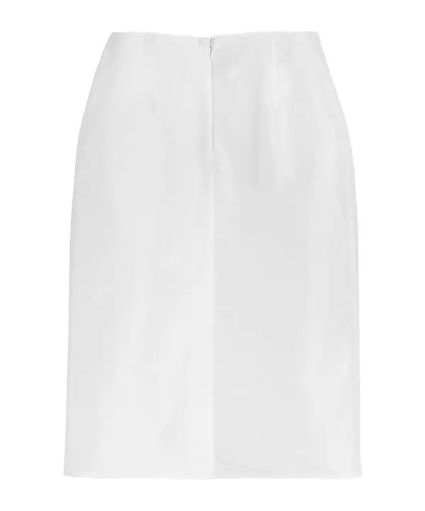 JIL SANDER Technical Faille Skirt