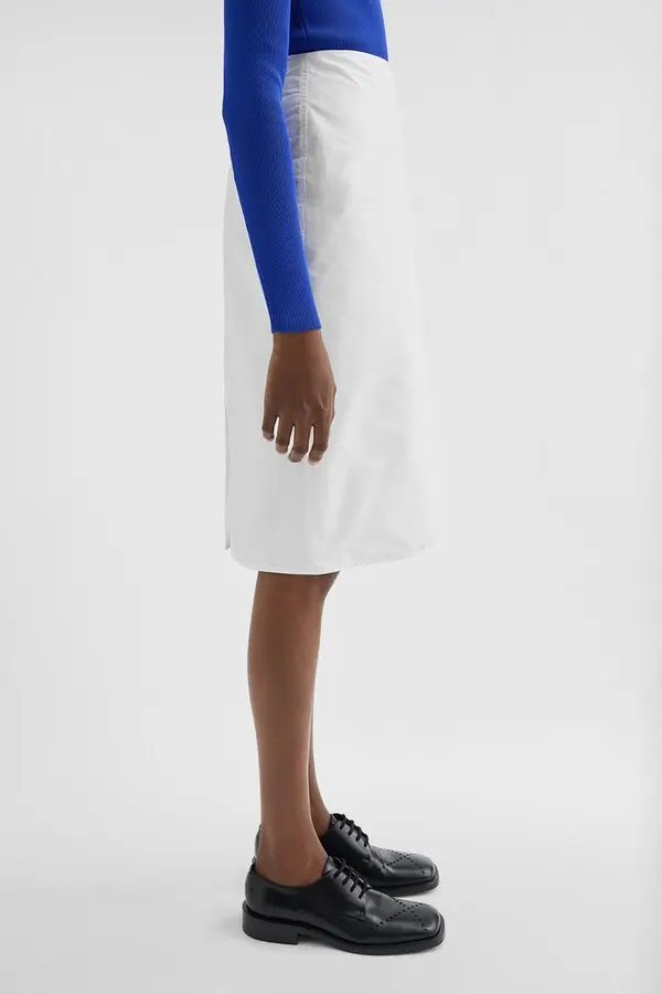 JIL SANDER Technical Faille Skirt