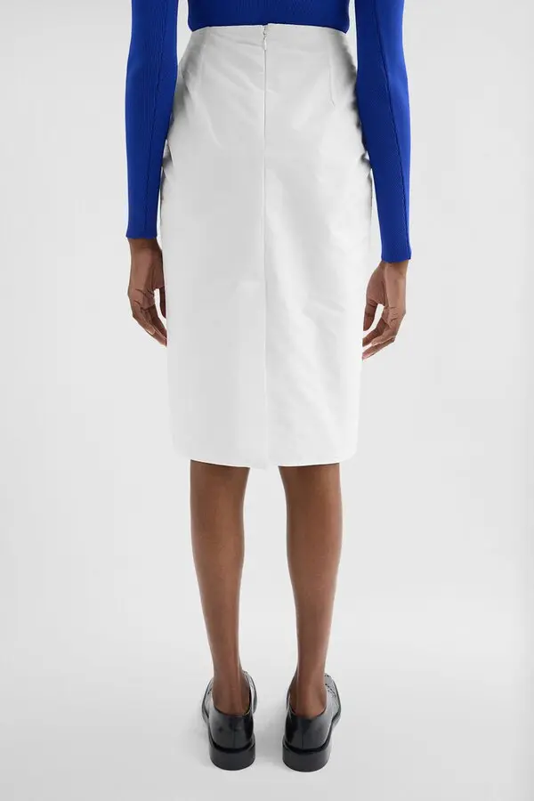 JIL SANDER Technical Faille Skirt