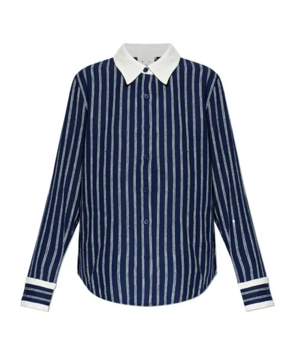 The Upside Belize Striped Shirt - Blue