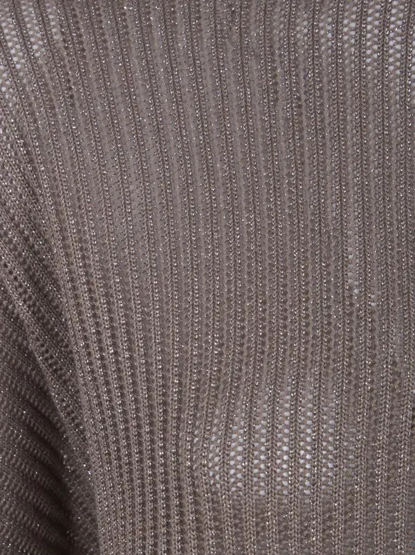 Brunello Cucinelli Long Sleeved Crewneck Jumper - Gray