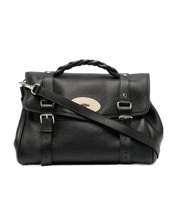 Mulberry Alexa Twist-lock Crossbody Bag - Black