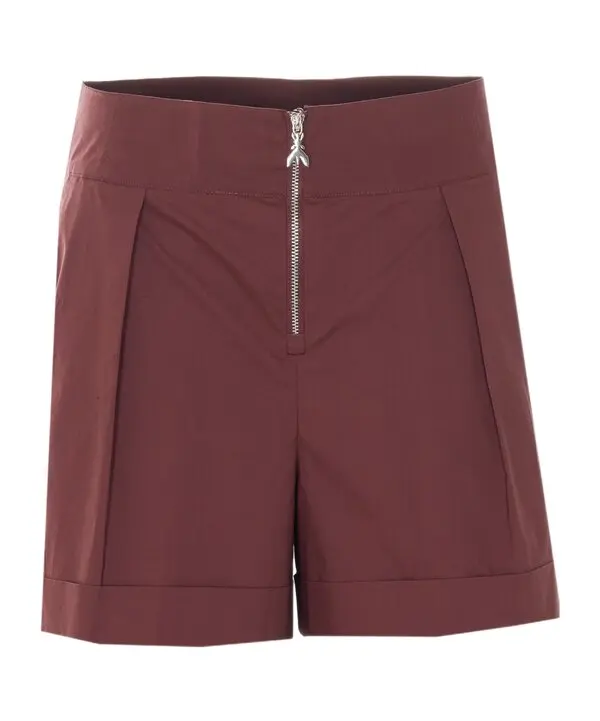 Patrizia Pepe Pleated Zip-front Shorts