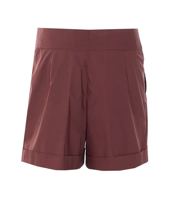 Patrizia Pepe Pleated Zip-front Shorts