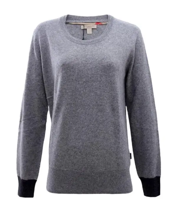 Burberry Round Neck Cashmere Sweater