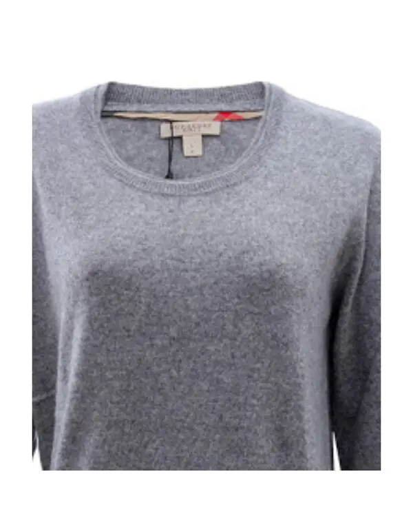 Burberry Round Neck Cashmere Sweater