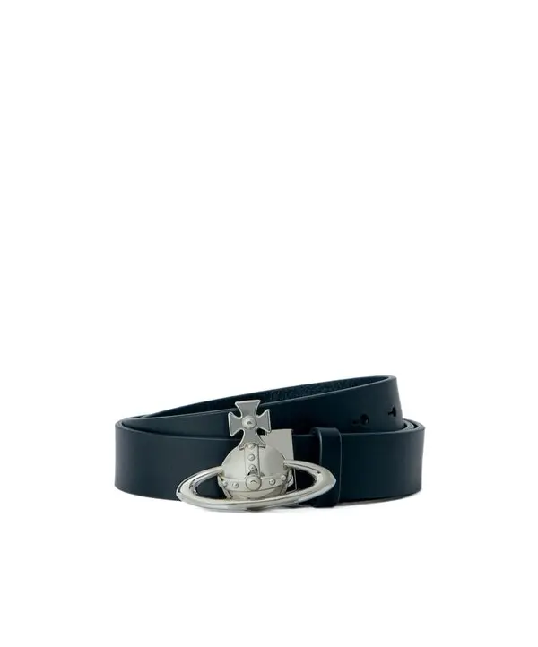 VIVIENNE WESTWOOD Orb Buckle Belt - Black