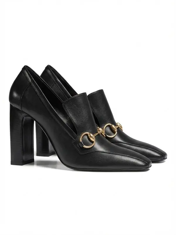 Gucci Galleria Loafer With Horsebit Detail - Black