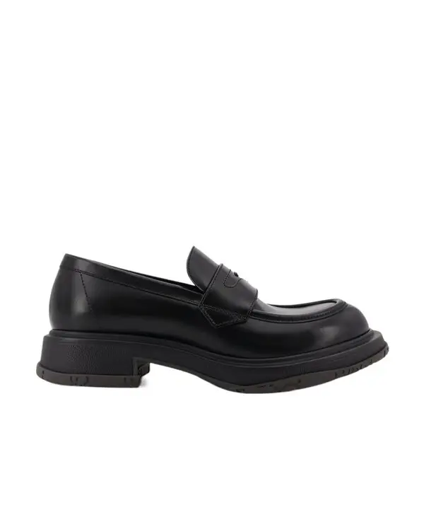 Gucci Tonal Logo Loafers