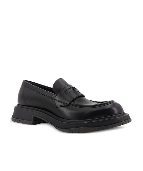 Gucci Tonal Logo Loafers