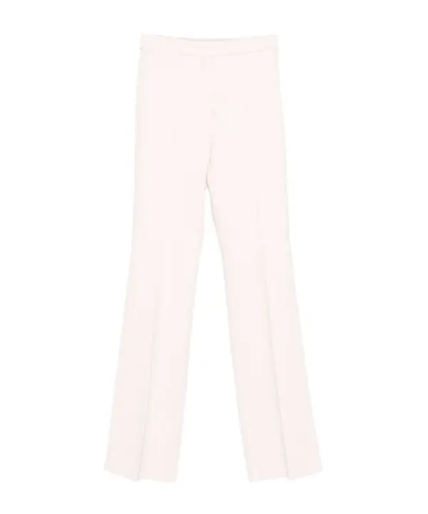 Max Mara High Waisted Tailored Trousers - Pink
