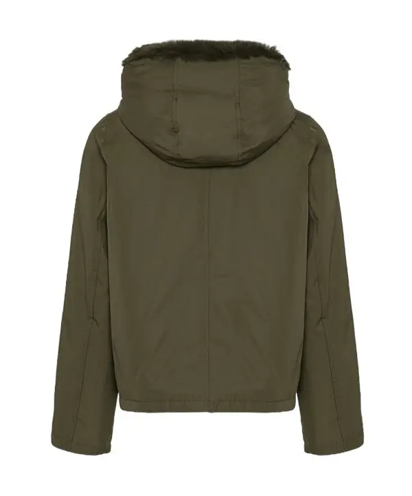YVES SALOMON Reversible Hooded Jacket