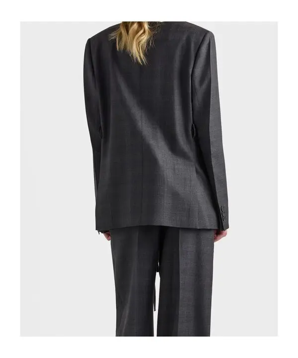 Prada Double-breasted Belted Blazer
