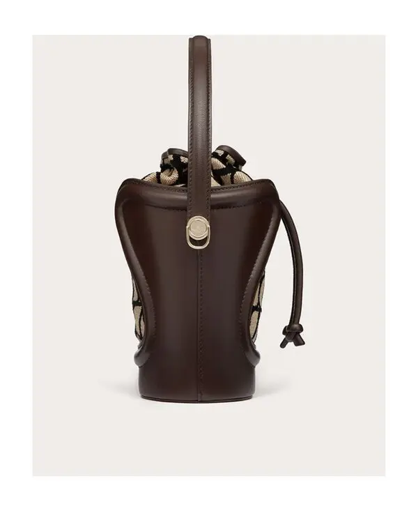 Valentino Garavani Le Cinquième Toile Iconographe Bucket Bag