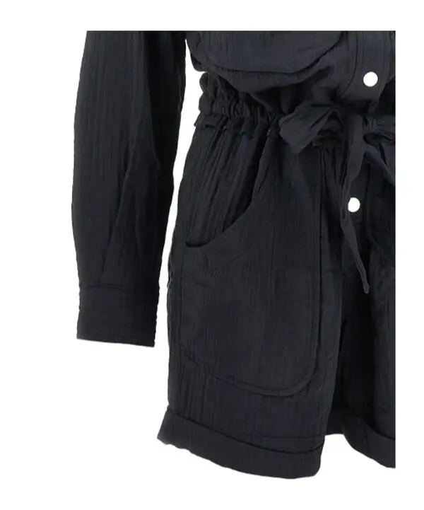 Isabel Marant Étoile Jumpsuit With Belt - Black