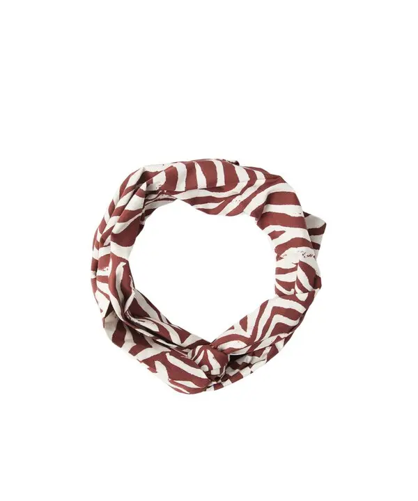 Brunello Cucinelli Printed Headband - Red