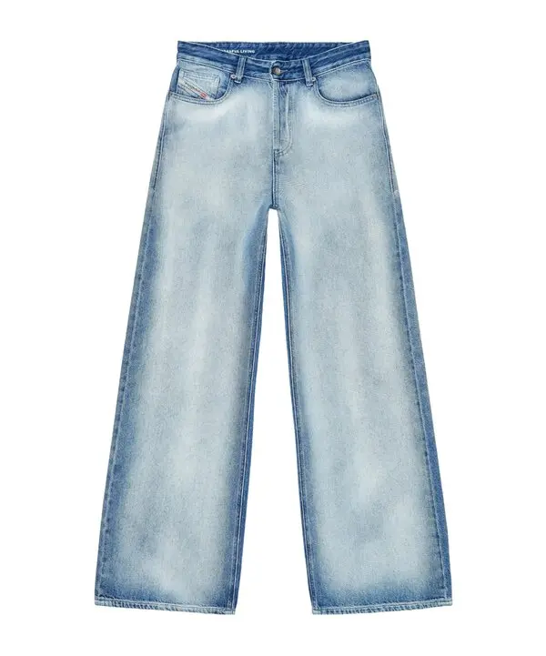DIESEL® 1996 D Sire Wide-leg Jeans - Light Blue