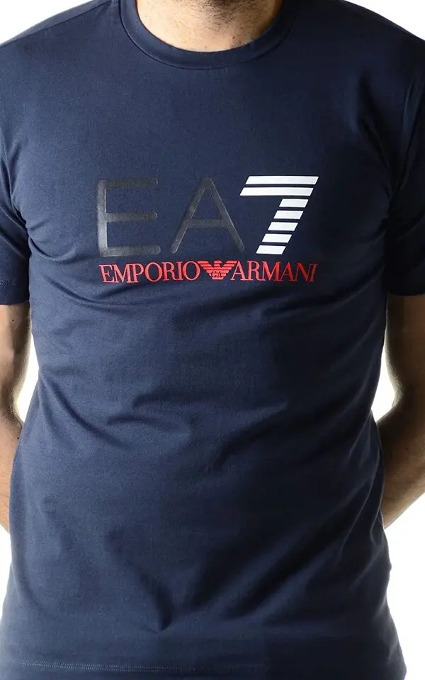 EA7 Logo Printed T-shirt