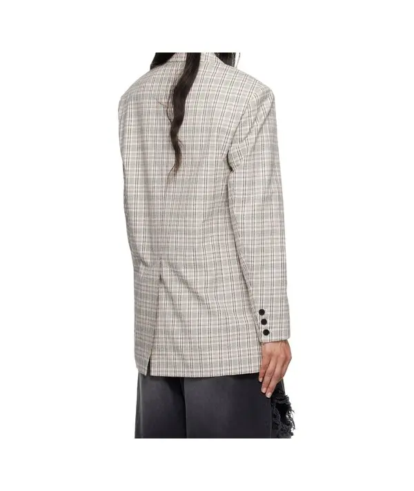Isabel Marant Étoile Plaid Pattern Blazer