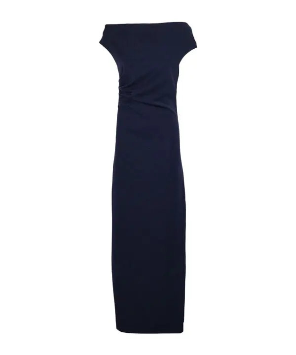 P.a.r.o.s.h Off Shoulder Maxi Dress With Draped Detail