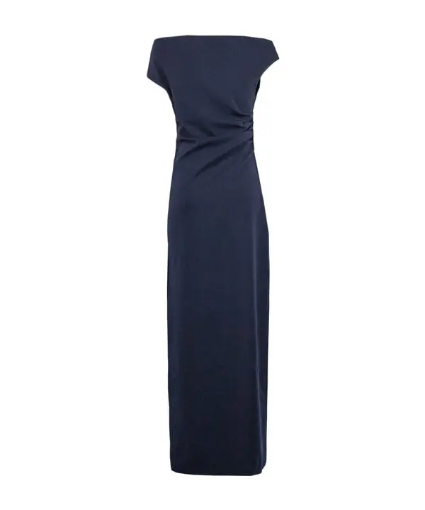 P.a.r.o.s.h Off Shoulder Maxi Dress With Draped Detail