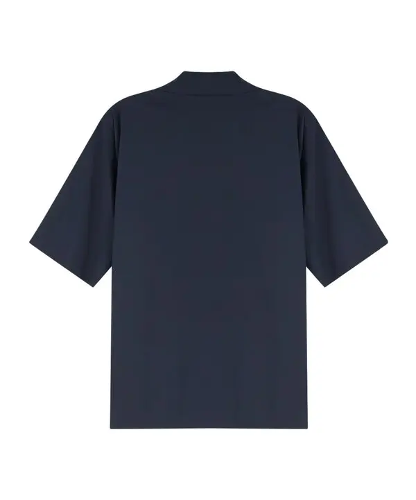 Aspesi Buttoned Short-sleeve Shirt - Black