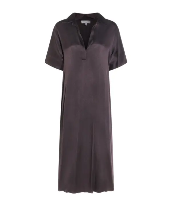 Antonelli Firenze Satin Shirt Dress