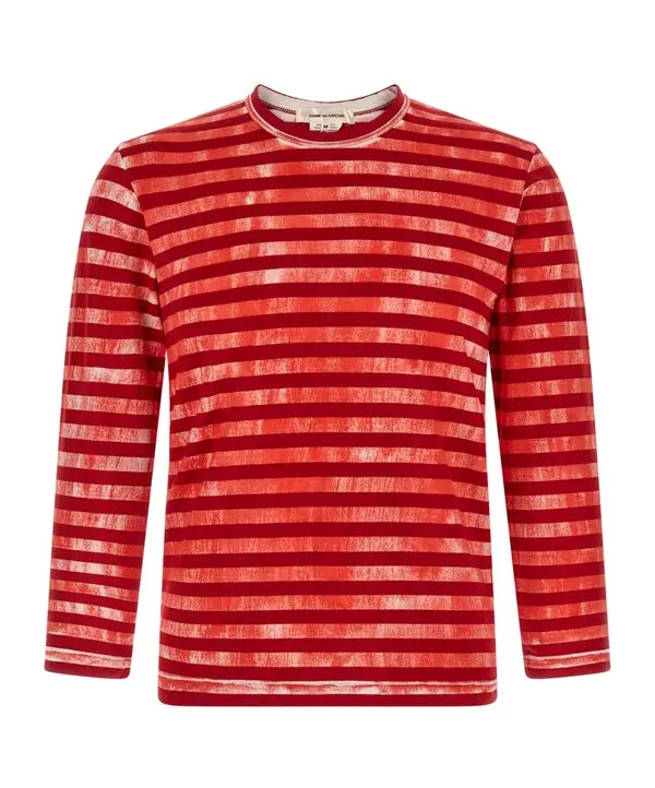Comme Des Garçons Striped Long Sleeve T-shirt