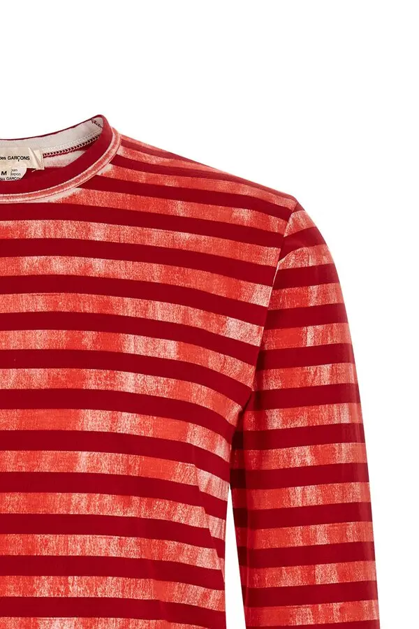 Comme Des Garçons Striped Long Sleeve T-shirt