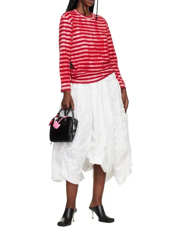 Comme Des Garçons Striped Long Sleeve T-shirt