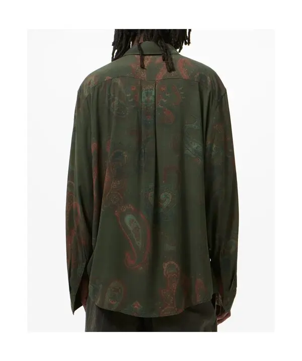 Our Legacy Beyond Forgotten Paisley Print Shirt - Black