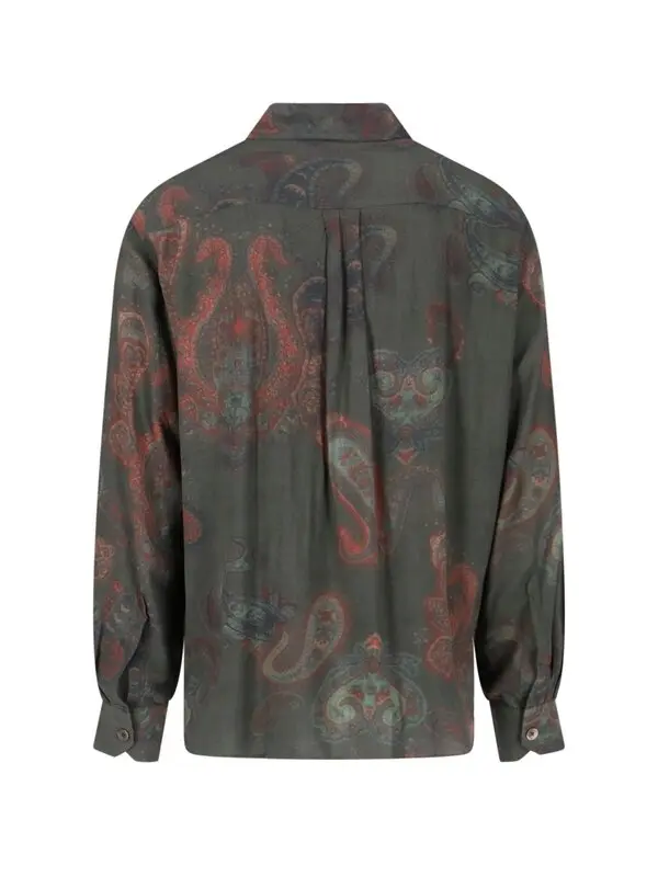 Our Legacy Beyond Forgotten Paisley Print Shirt