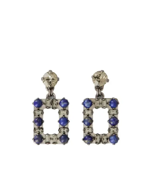 ROGER VIVIER Crystal Drop Earrings - Yellow