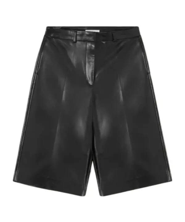 Stella McCartney Wide-leg Vegan Bermuda Shorts