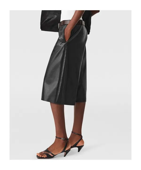 Stella McCartney Wide-leg Vegan Bermuda Shorts