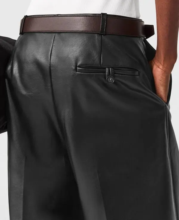 Stella McCartney Wide-leg Vegan Bermuda Shorts