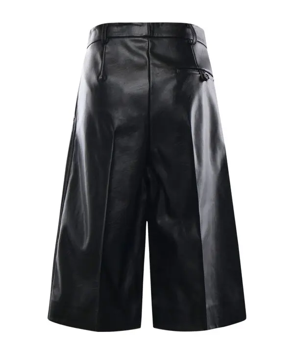 Stella McCartney Wide-leg Vegan Bermuda Shorts